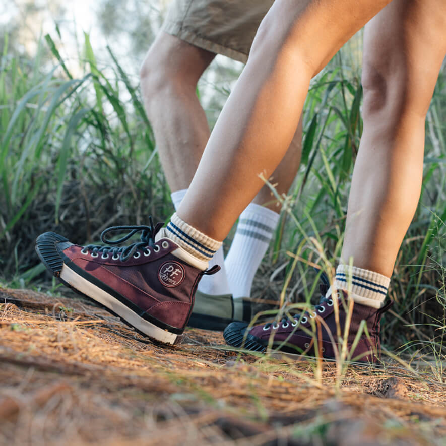Grounder Hiker High-Top and Low-Top Sneakers, Made to Go the Distance ...