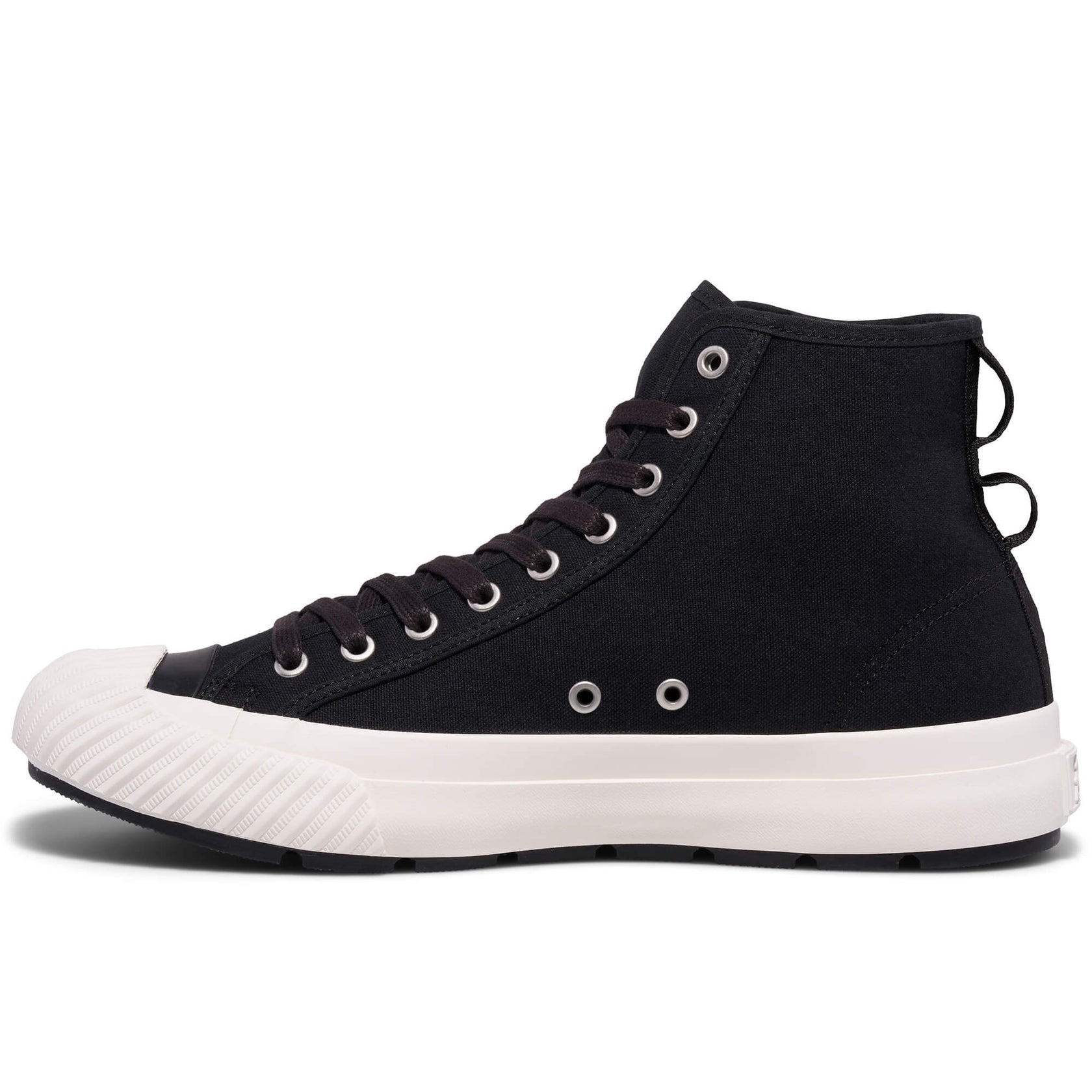 Grounder Black and Sea Salt High-Top Sneakers for Durability and All ...