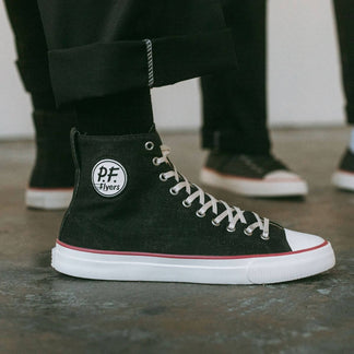 All-American Black High-Tops Built for Performance, Comfort, and Retro ...